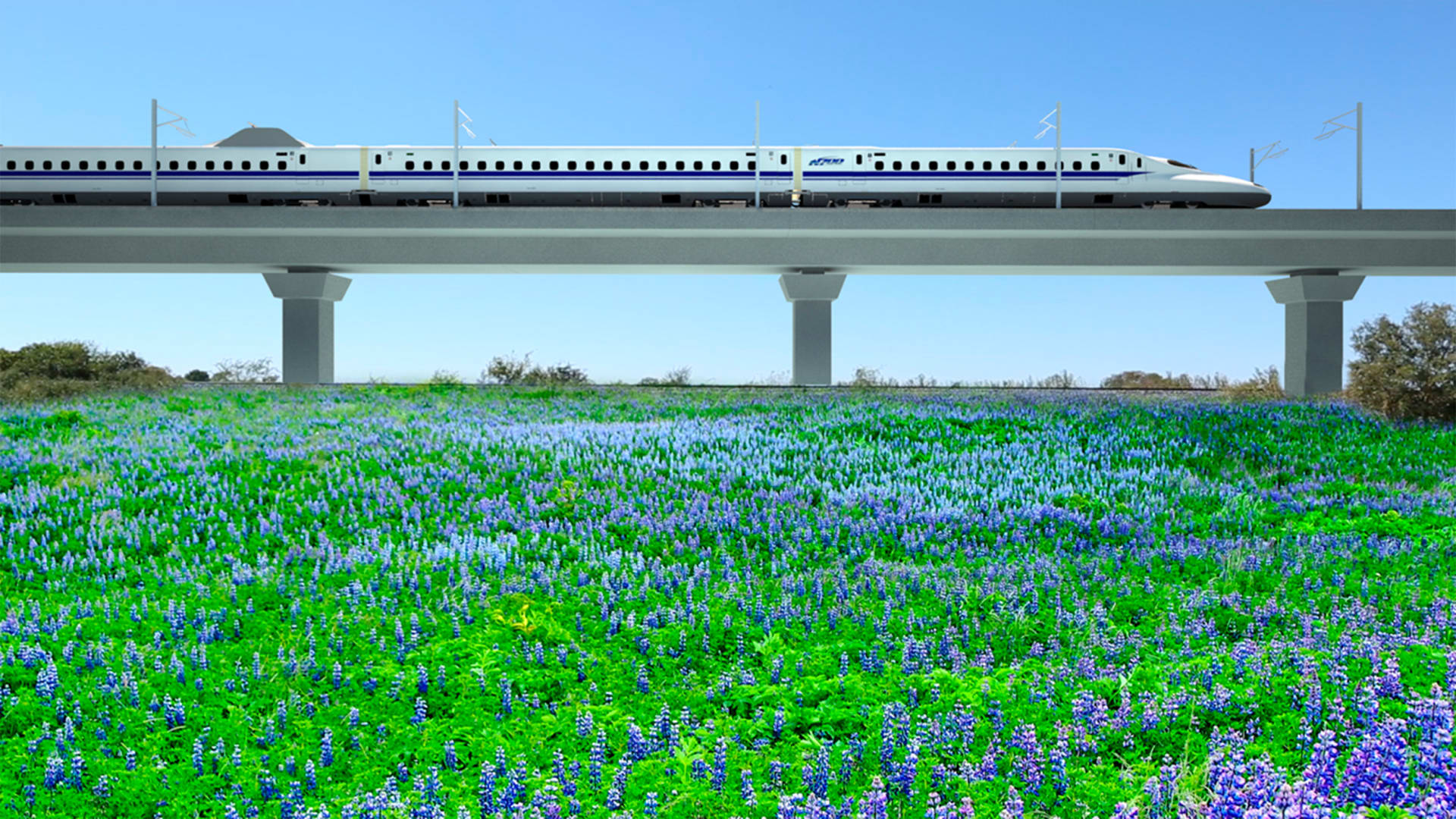 After 34 years, Texas might finally get a high-speed rail line between ...