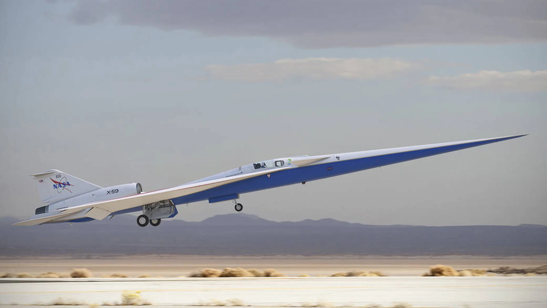 See the X-59, NASA's new supersonic jet
