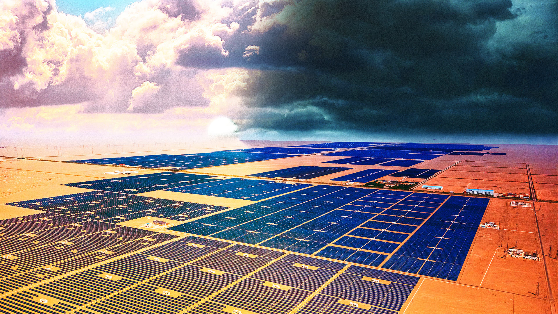 Gigantic solar farms of the future could change global weather patterns