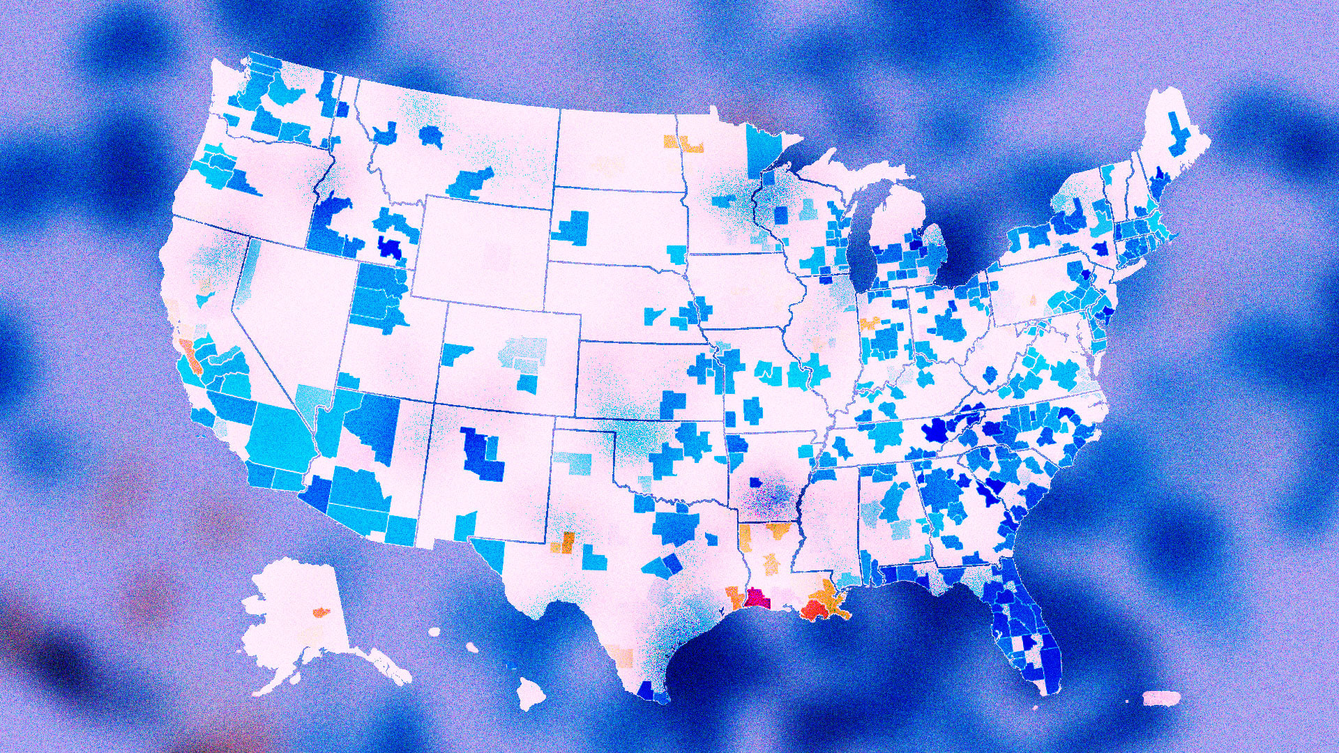 Housing market map: Zillow revises 2024 home price forecast