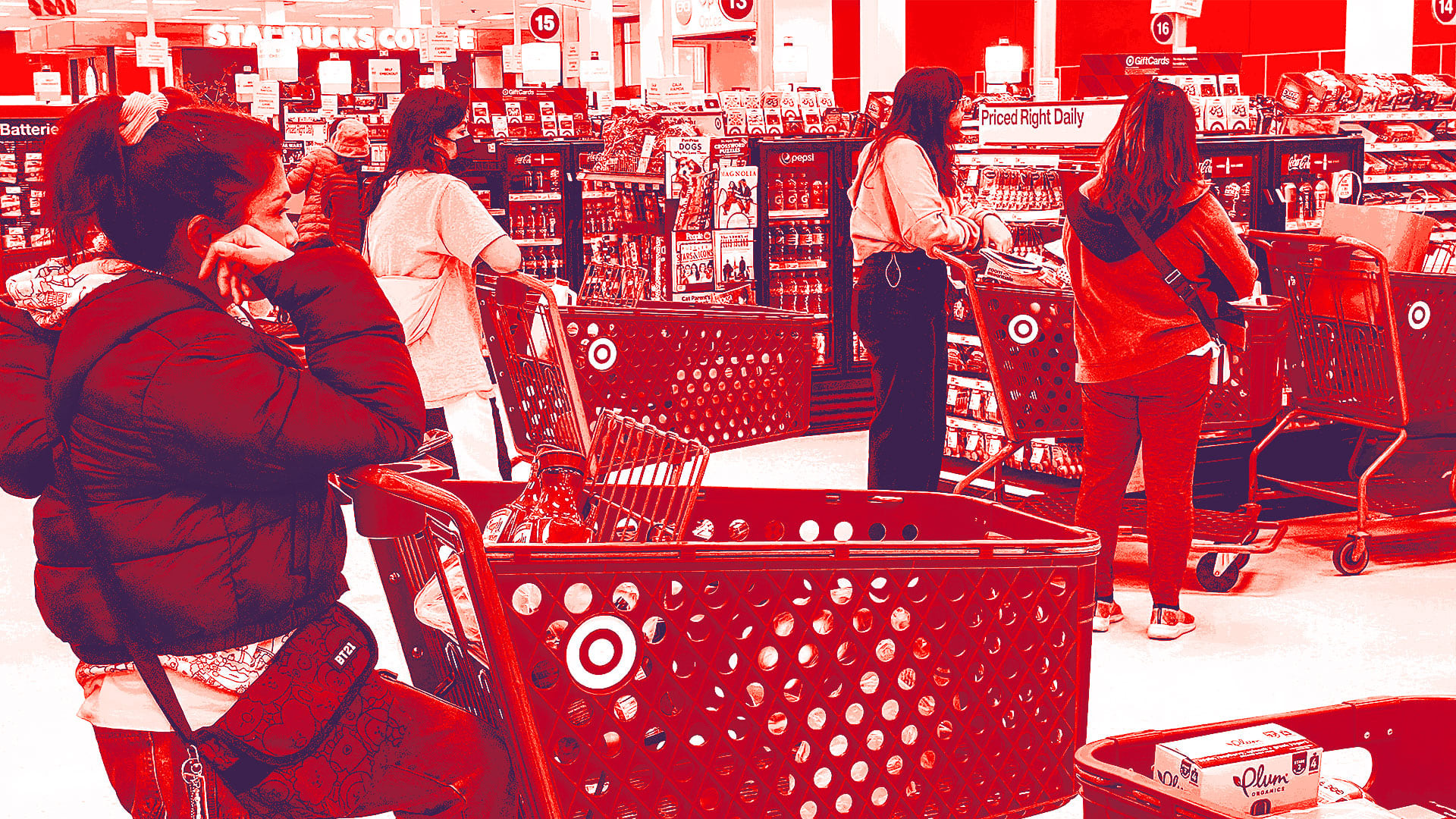 Employees say Target cutting self-checkout hours, long cashier lines