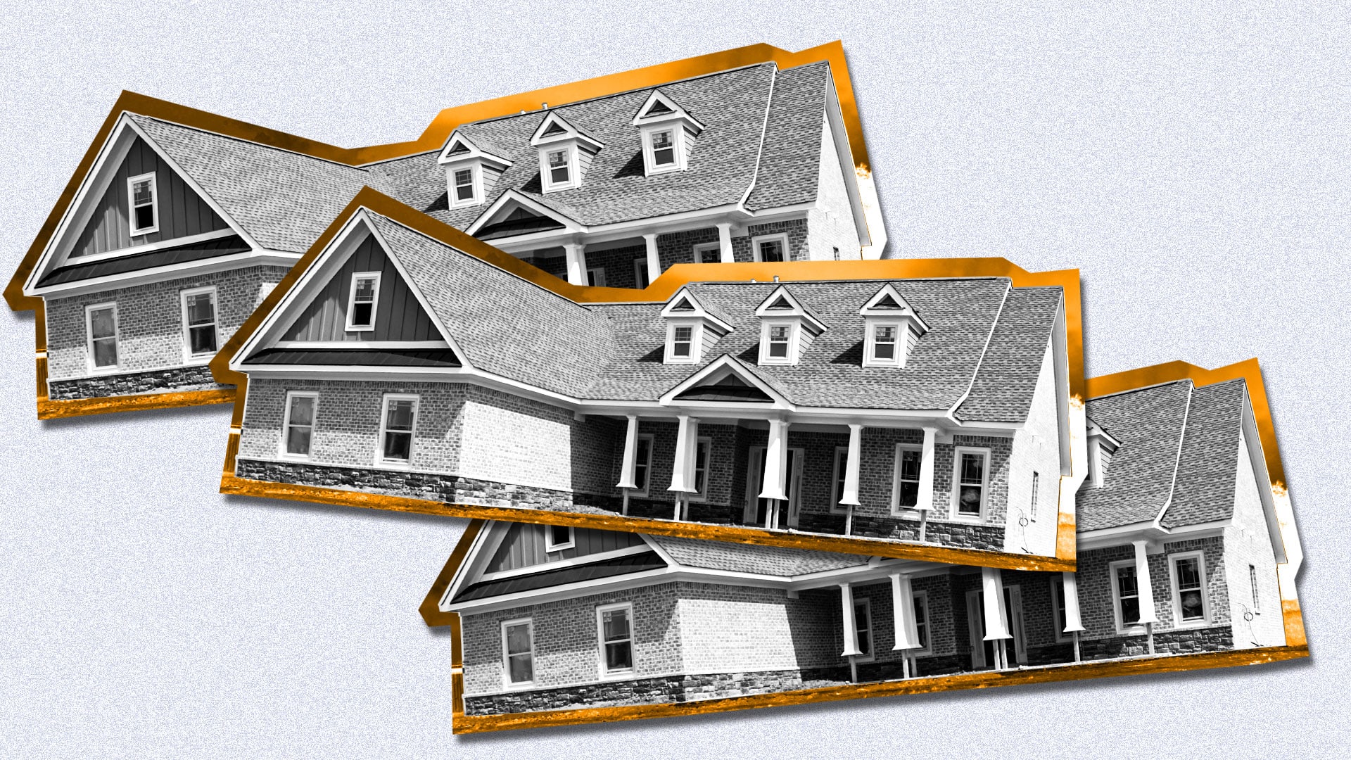 Chart: Home price changes in America's 384 largest housing markets