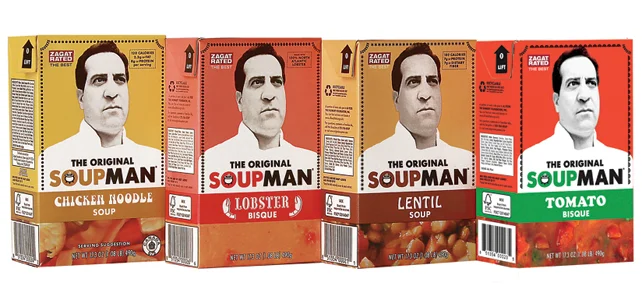 The Brand Inspired By The "Seinfeld" Soup Nazi Hits Supermarket Shelves ...