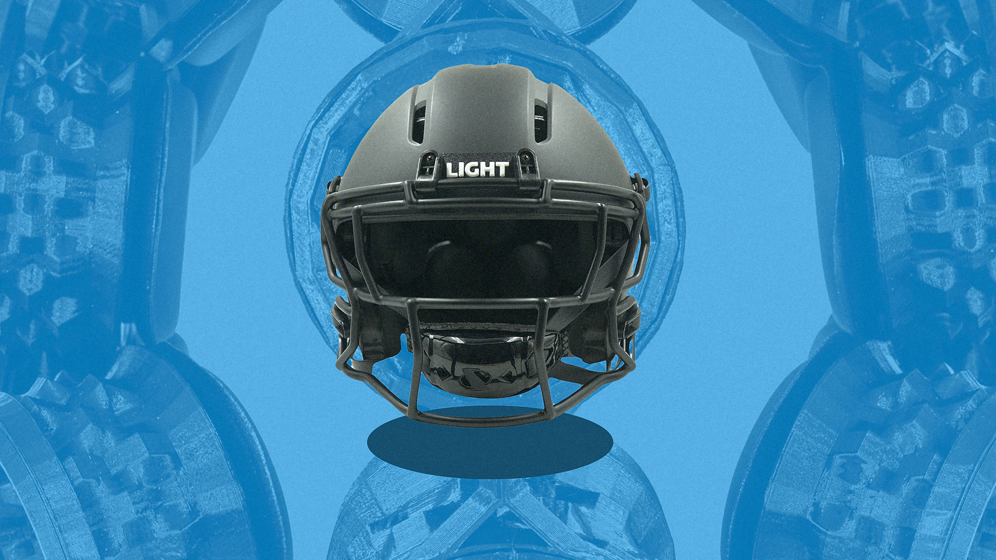 He played football at MIT. Now he’s designing a lighter, safer helmet ...