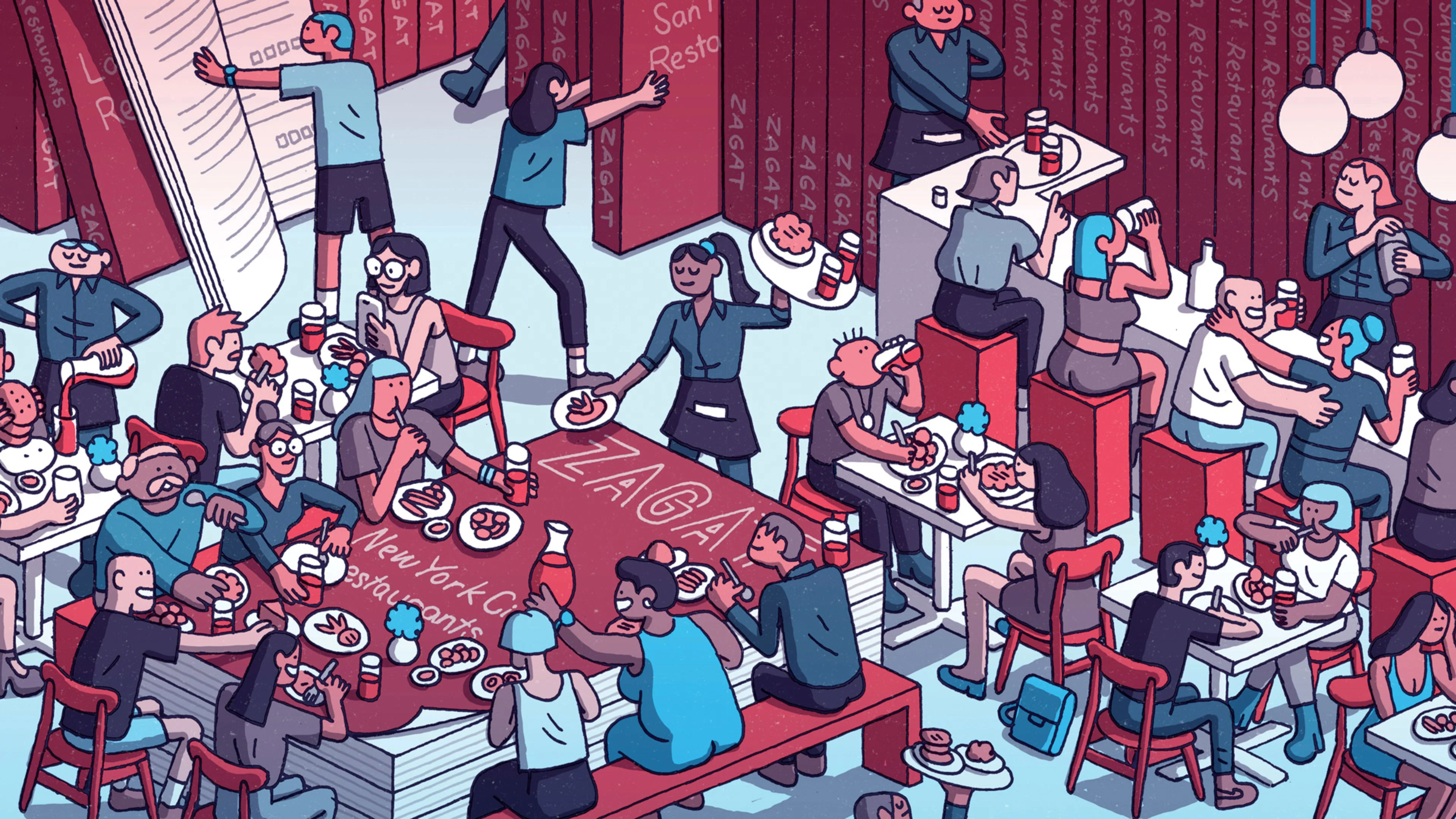 Remember Zagat? The iconic burgundy guidebook that helped shape the ...