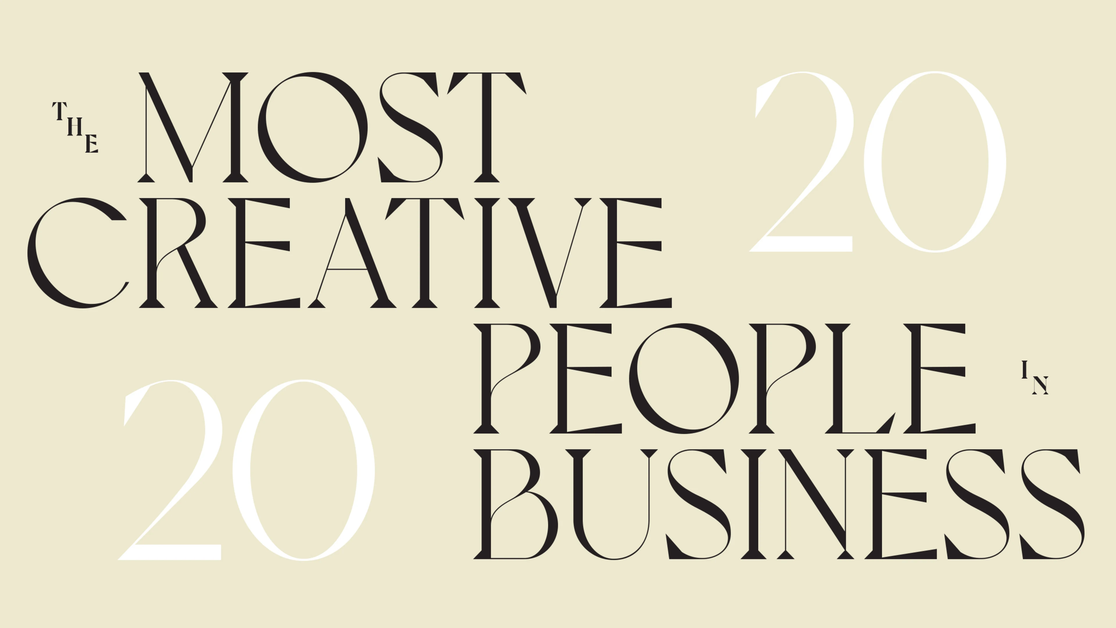 How we selected the Most Creative People in Business for 2020 - Fast ...