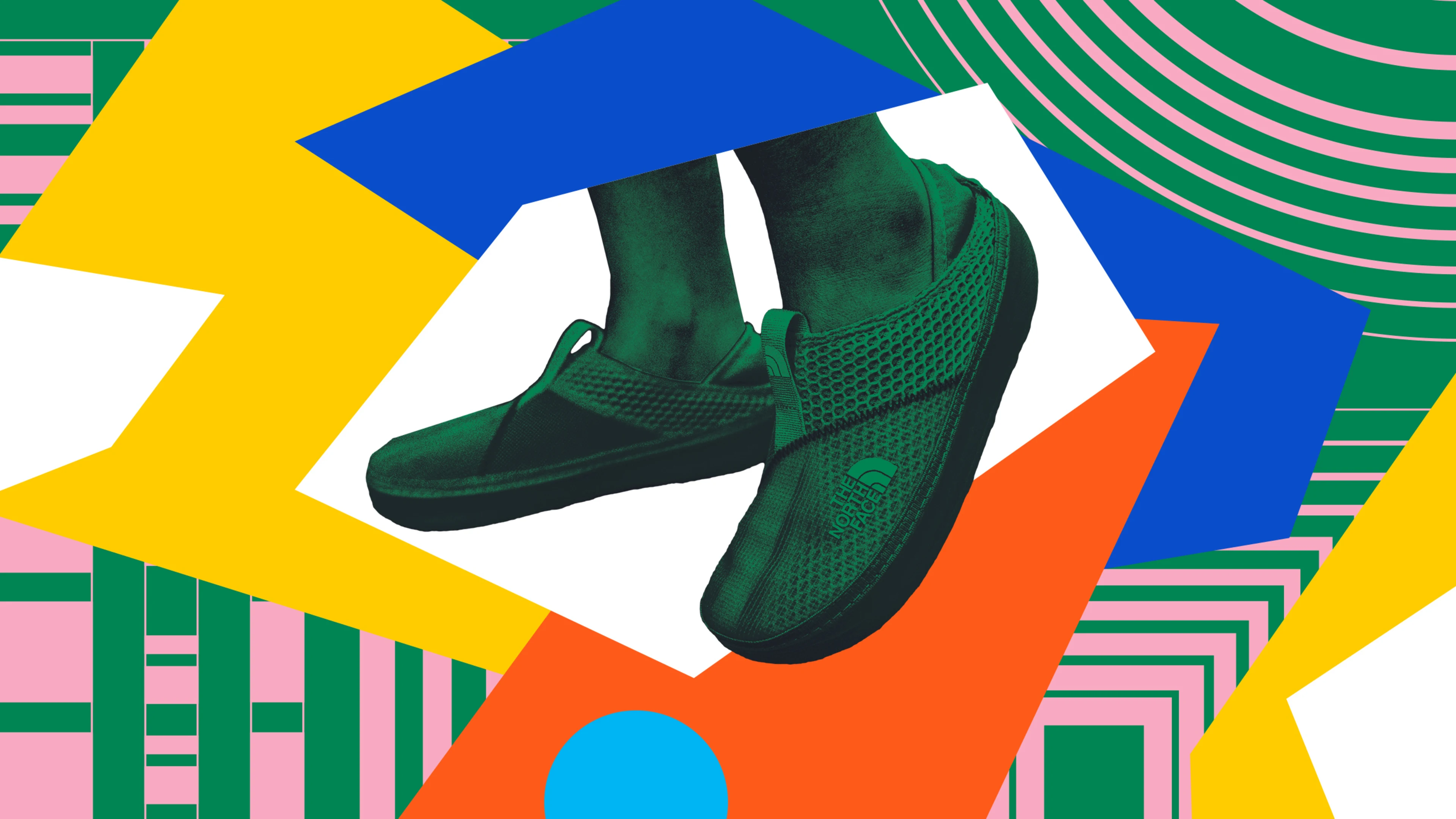 circular design north face