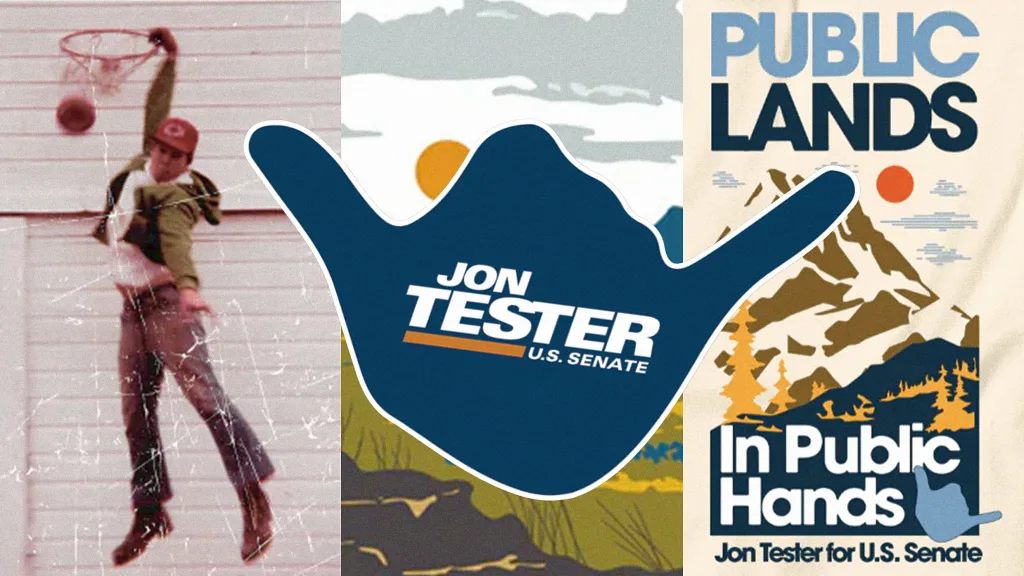 Jon Tester’s clever merch is designed to win a high-stakes race - Fast ...