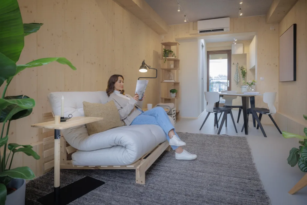 This sustainable tiny home is made out of an old wind turbine - Fast ...