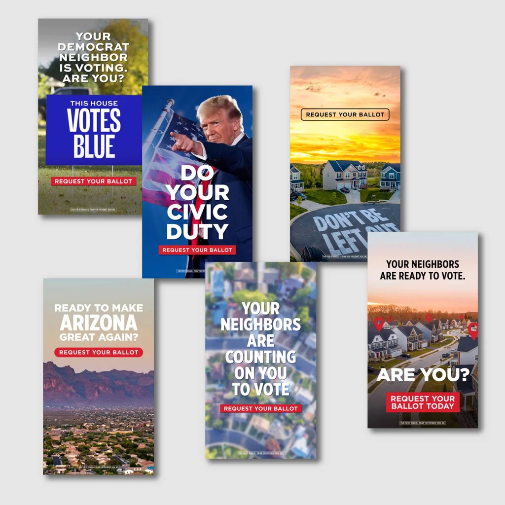 Trump's digital ads apply a new GOTV strategy: Peer pressure - Fast Company