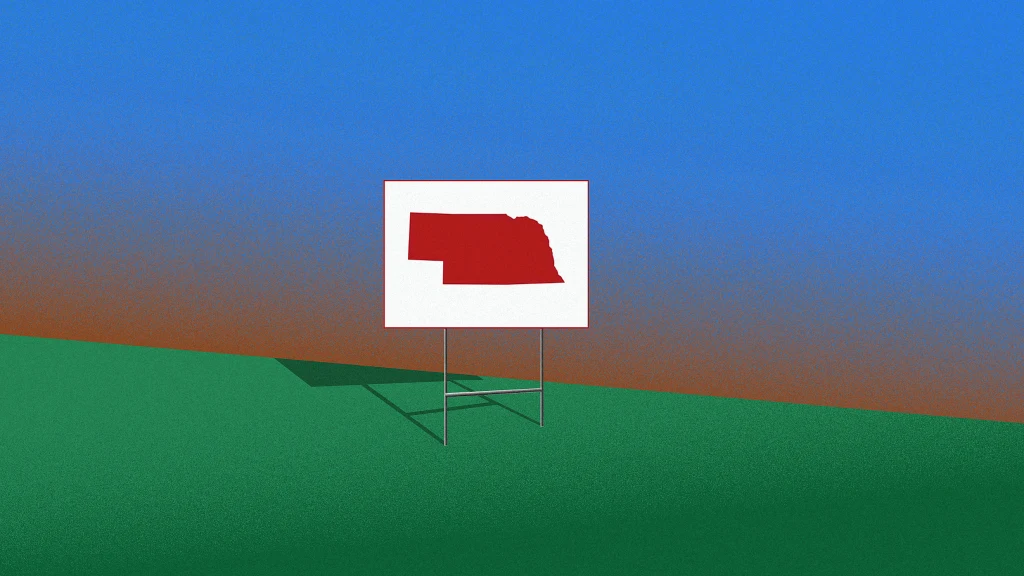 Why are red-dot signs popping up in Nebraska? The Midwest has a lawn ...