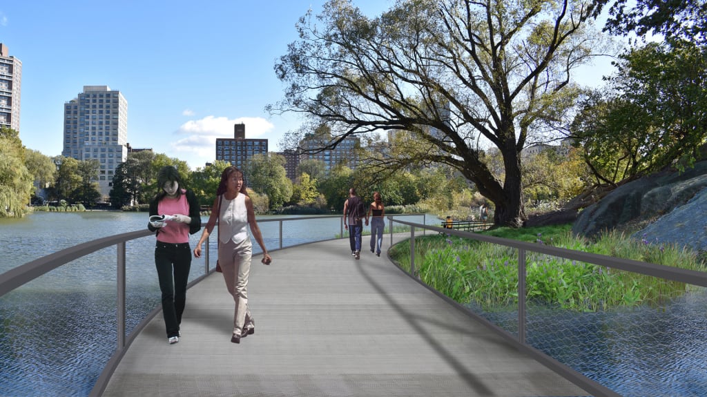 Central Park's new Davis Center will disappear into the landscape ...