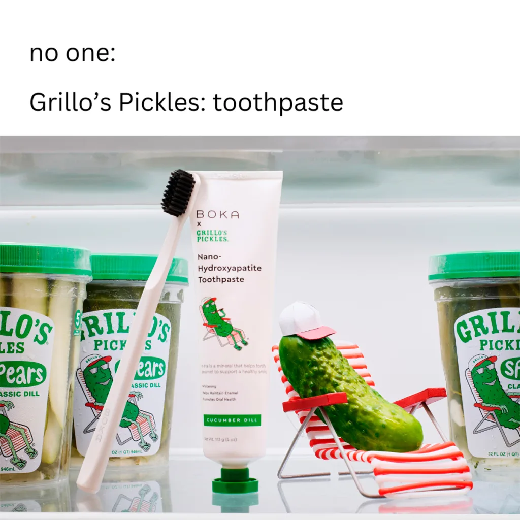 pickle flavored toothpaste