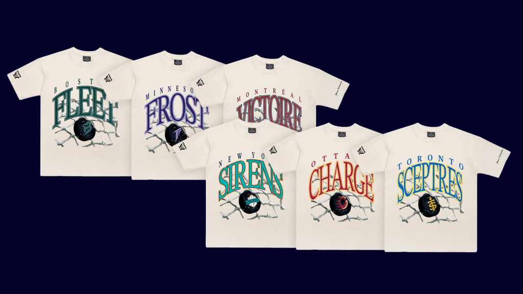 All six PWHL teams have new branding, with merch fans can love - Fast ...