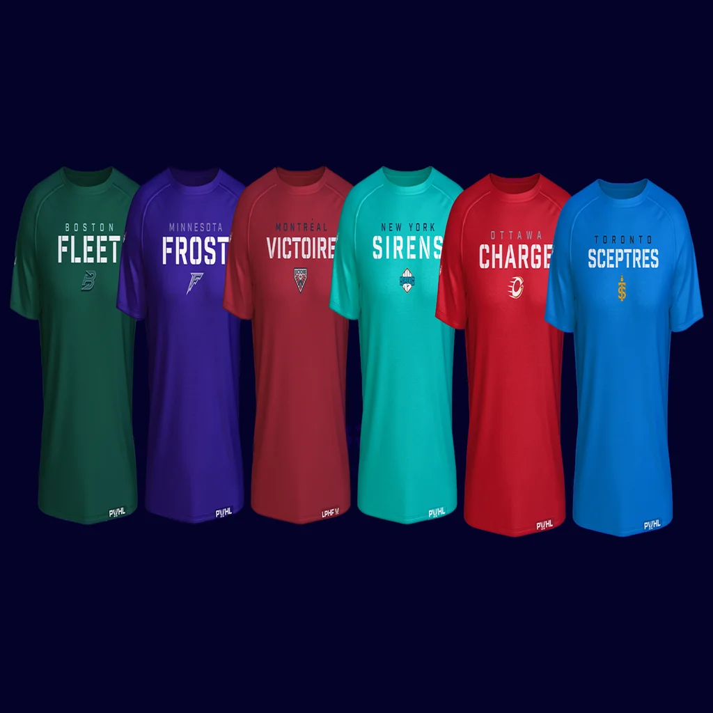 All six PWHL teams have new branding, with merch fans can love - Fast ...