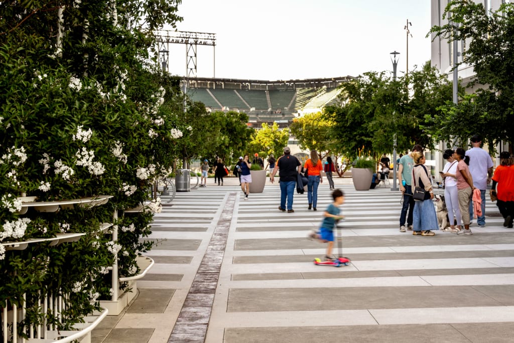 How a Euro-style pedestrian streetscape design came to America - Fast ...