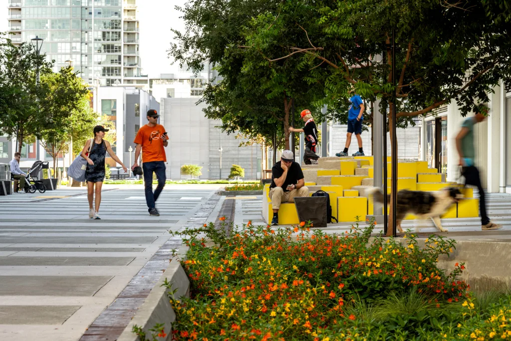 How a Euro-style pedestrian streetscape design came to America - Fast ...