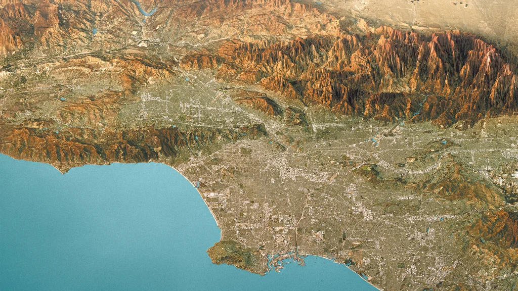 SoCal’s water crisis is fueling fires. These maps show how dry the ...