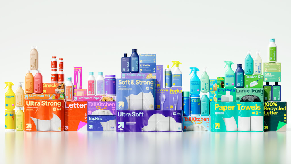 Target’s colorful Up&Up rebrand aims for more shelf appeal - Fast Company