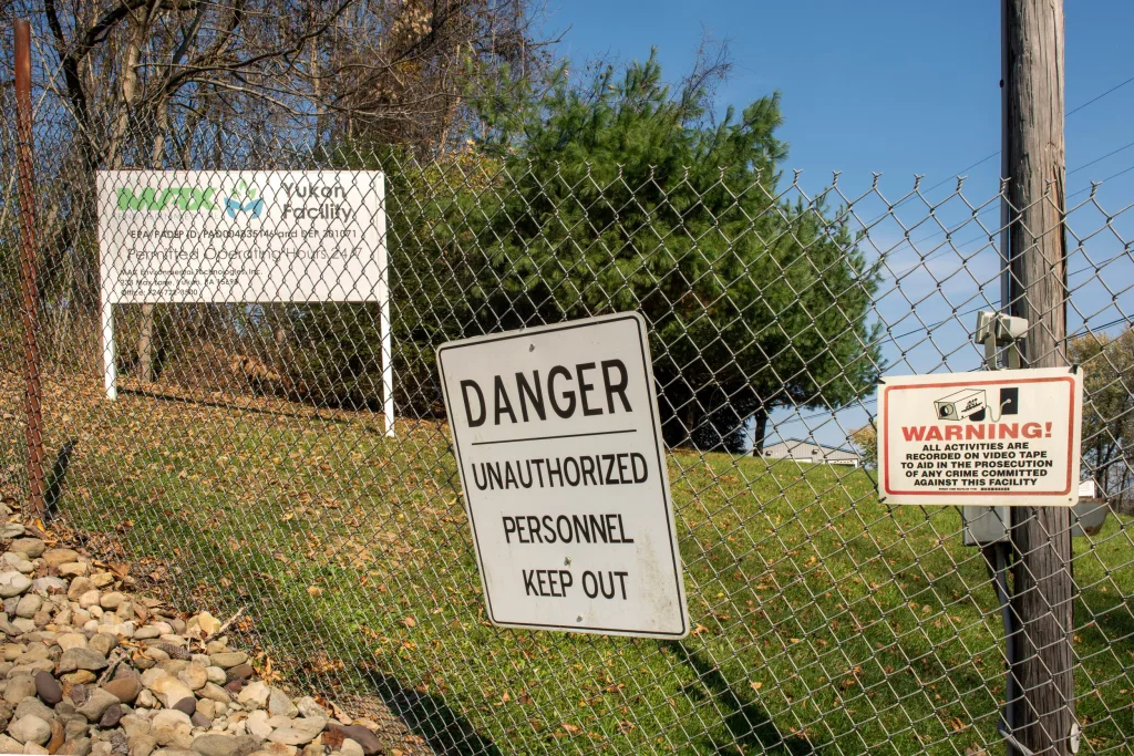 This Pennsylvania landfill sends radioactive waste into a nearby creek ...
