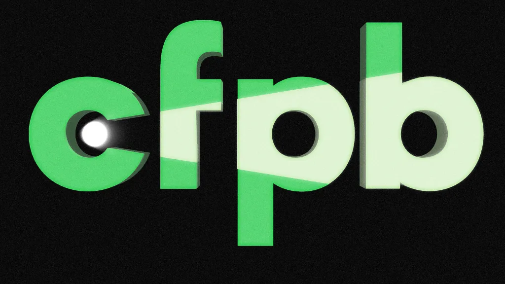 CFPB’s signage is down. Its logo visualizes transparency - Fast Company