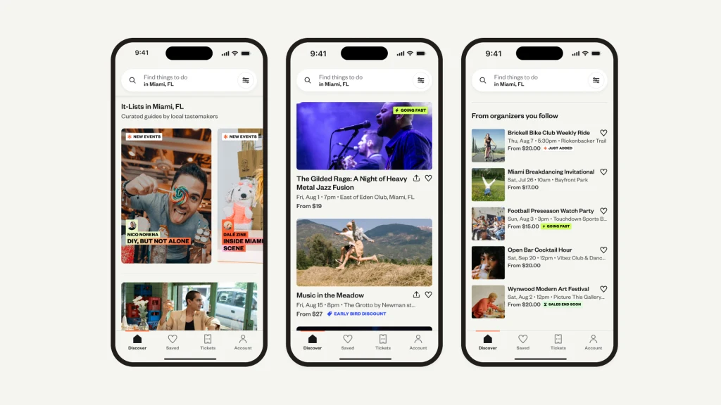 Eventbrite's redesigned app makes it easier to discover events - Fast ...
