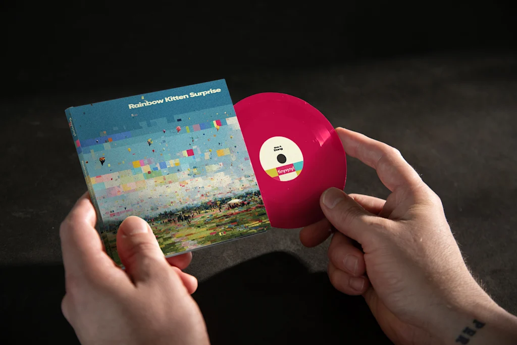 Tiny Vinyl is miniaturizing the vinyl record format - Fast Company