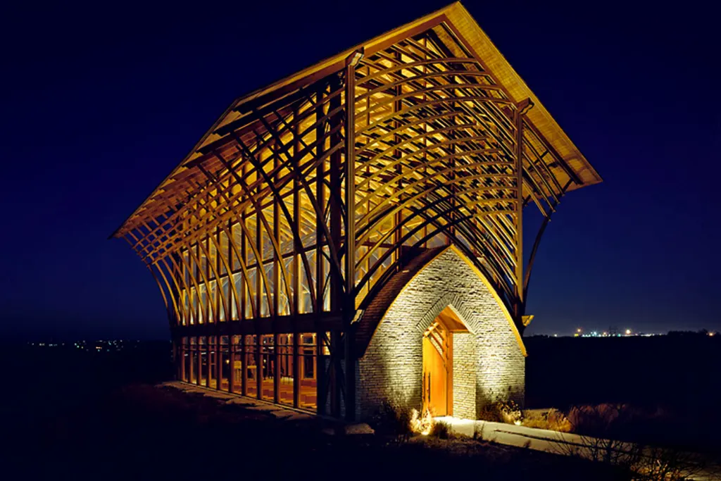 A Stunning Roadside Church Rises, Collapses, Then Rises Again - Fast ...