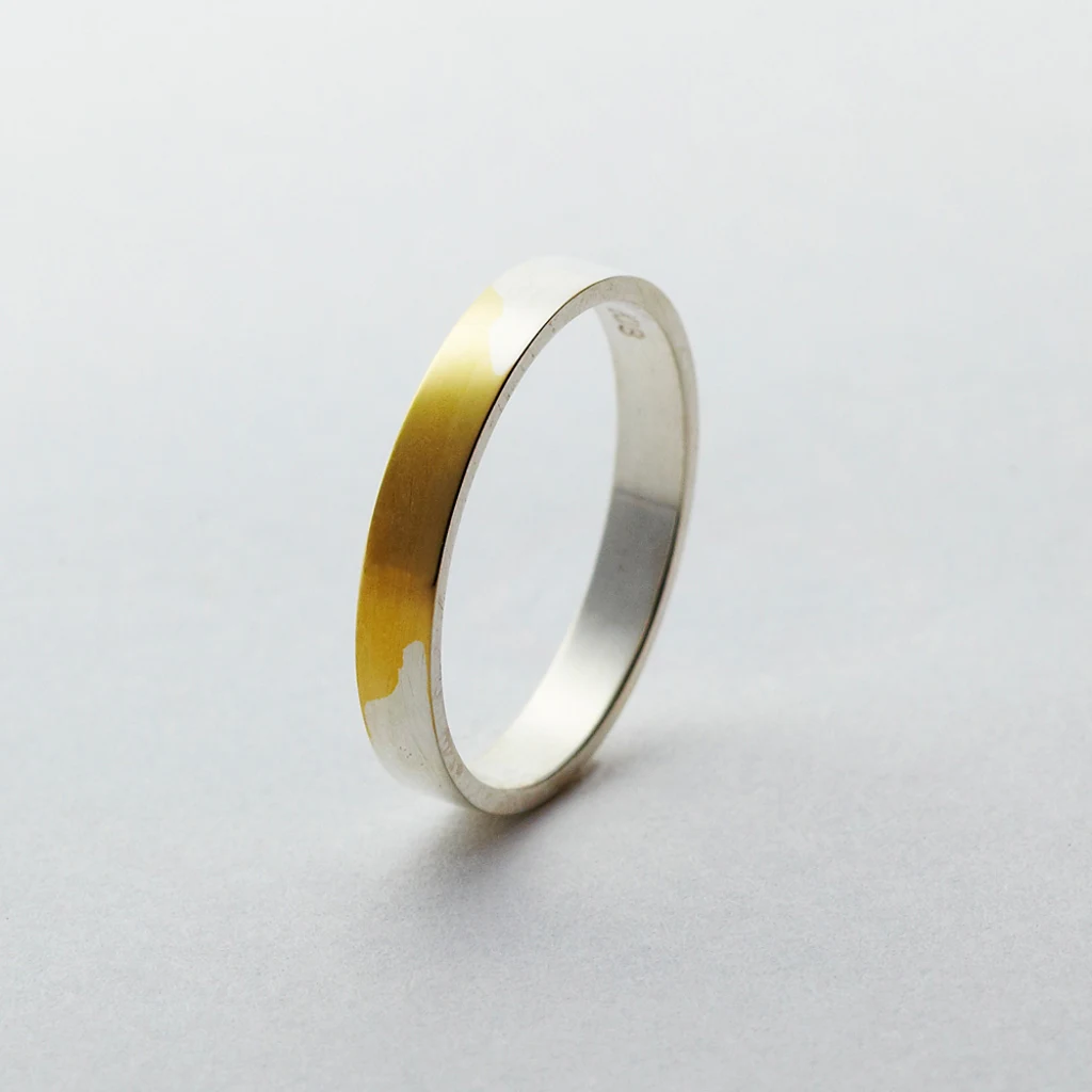 A Wedding Ring That Wears From Silver Into Gold, Over Time - Fast Company
