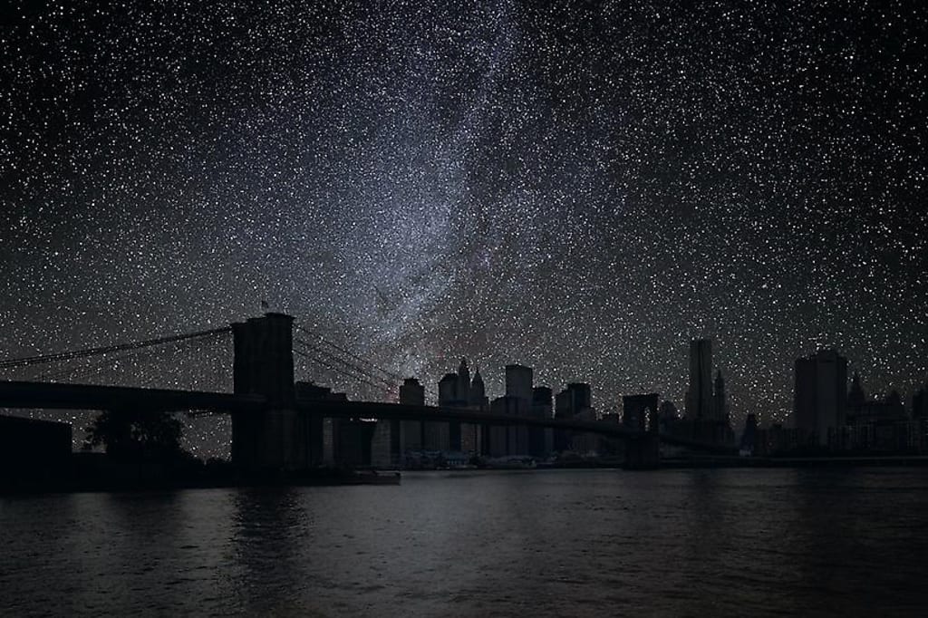 Look At The World's Greatest Skylines Without Any Lights On - Fast Company