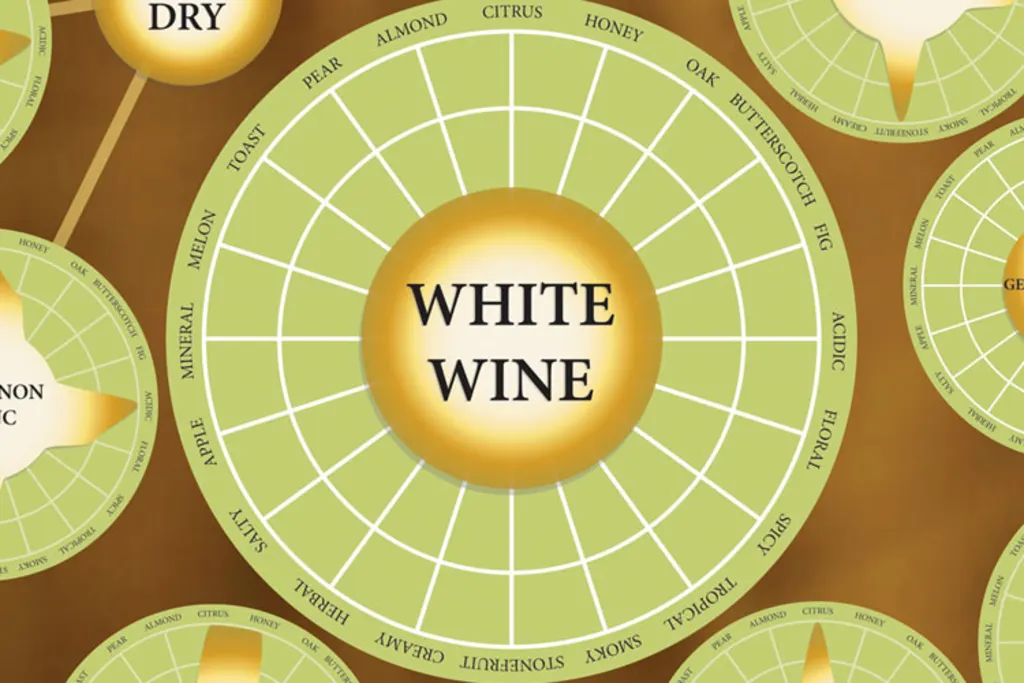 white wine types chart