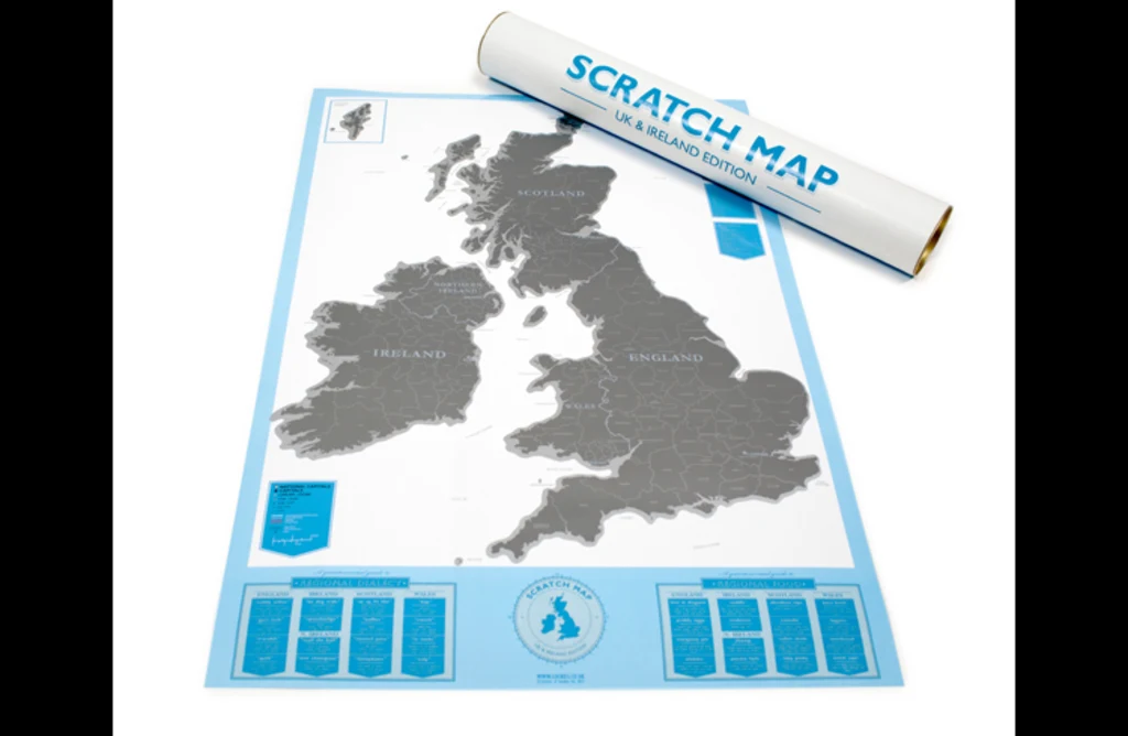 A World Map That Lets You Scratch Off Where You've Been - Fast Company