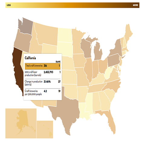 California Beer Map