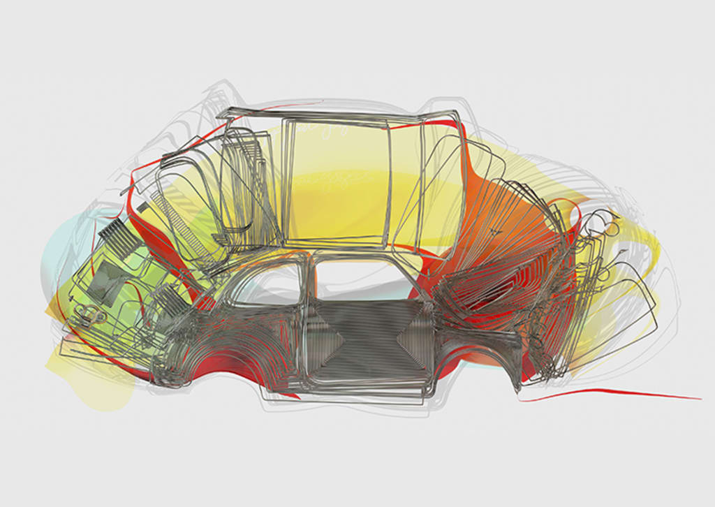 A New Exhibition Celebrates The Beauty Of Crushed Cars - Fast Company