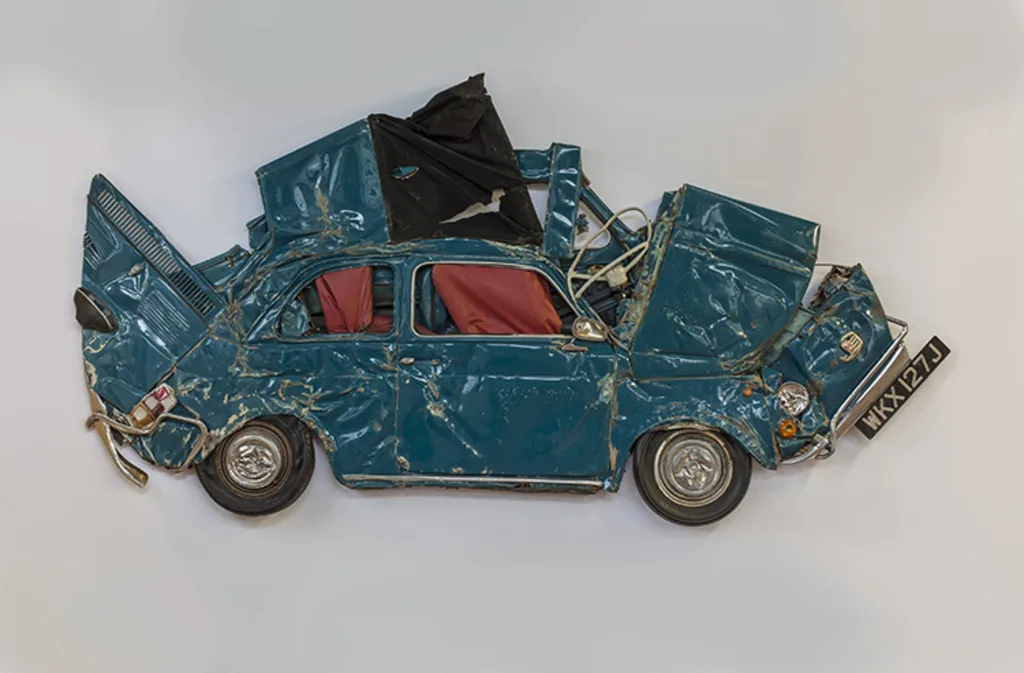 A New Exhibition Celebrates The Beauty Of Crushed Cars - Fast Company