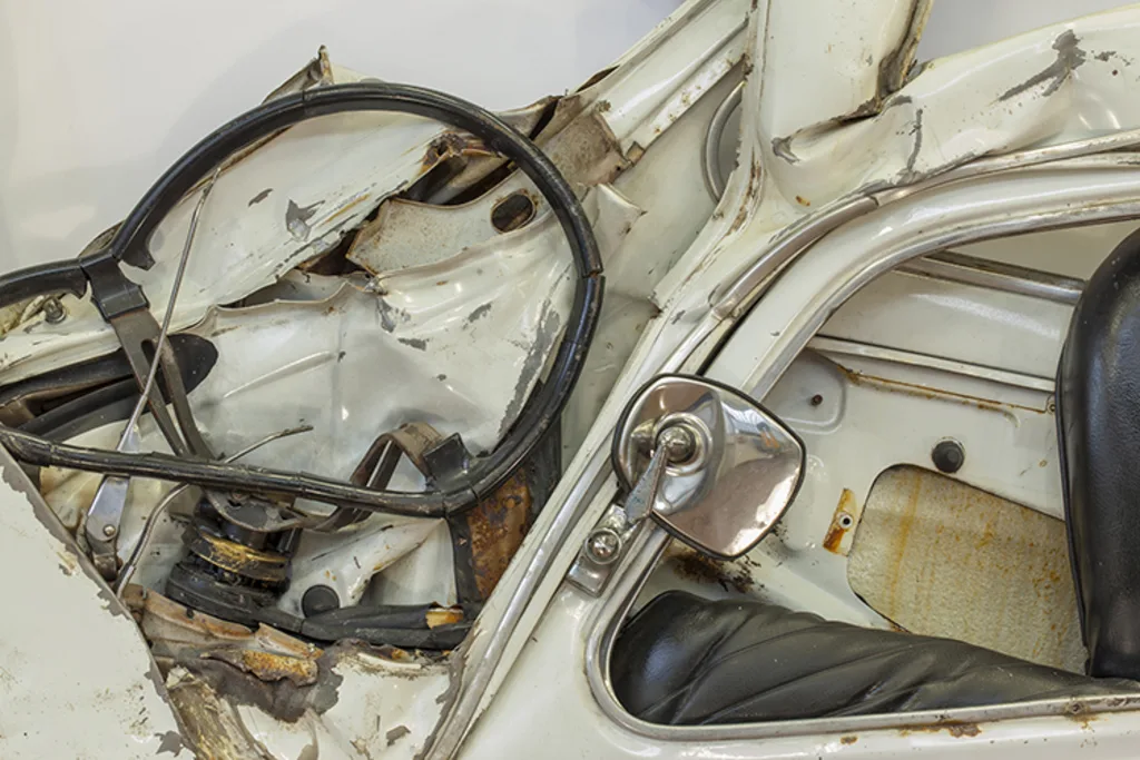 A New Exhibition Celebrates The Beauty Of Crushed Cars - Fast Company