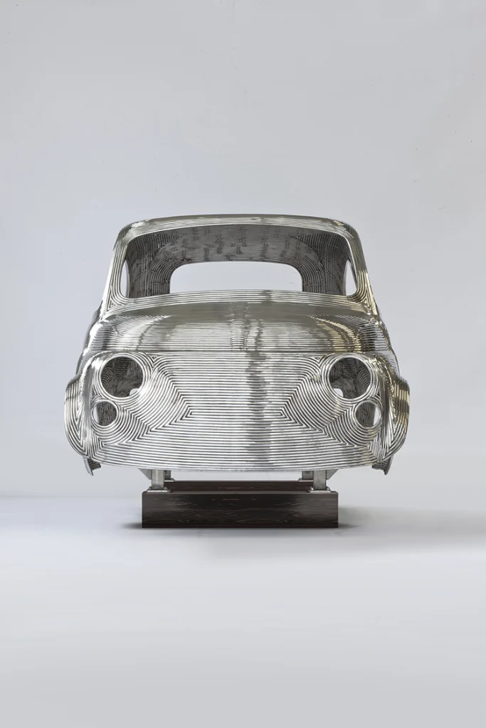 A New Exhibition Celebrates The Beauty Of Crushed Cars - Fast Company