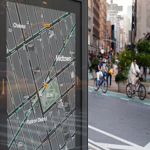 A New Wayfinding System Brings Maps To New York's Pedestrians - Fast ...