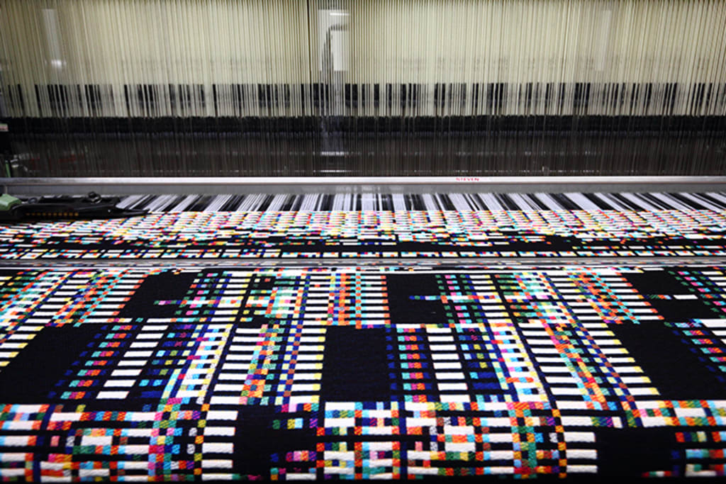 Elaborate Tapestries Woven From Forgotten Computer Thoughts - Fast Company