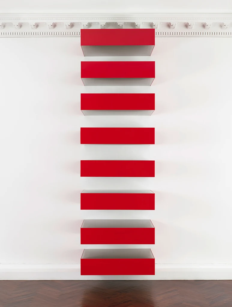 donald judd stack boxes