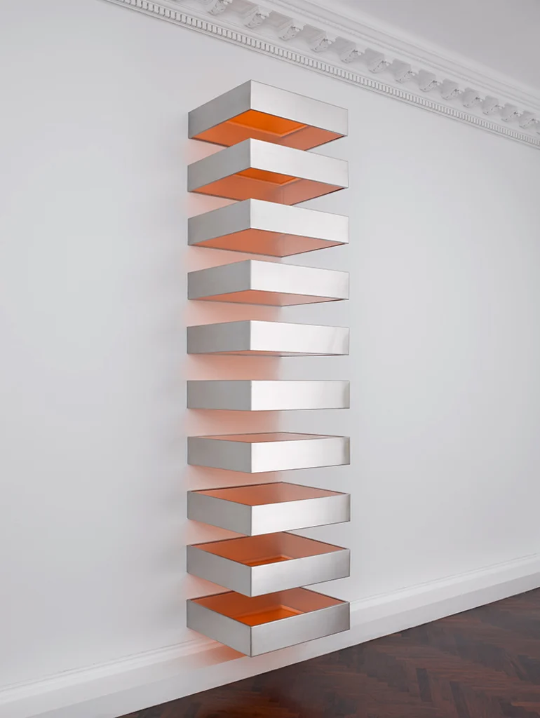 donald judd untitled stack