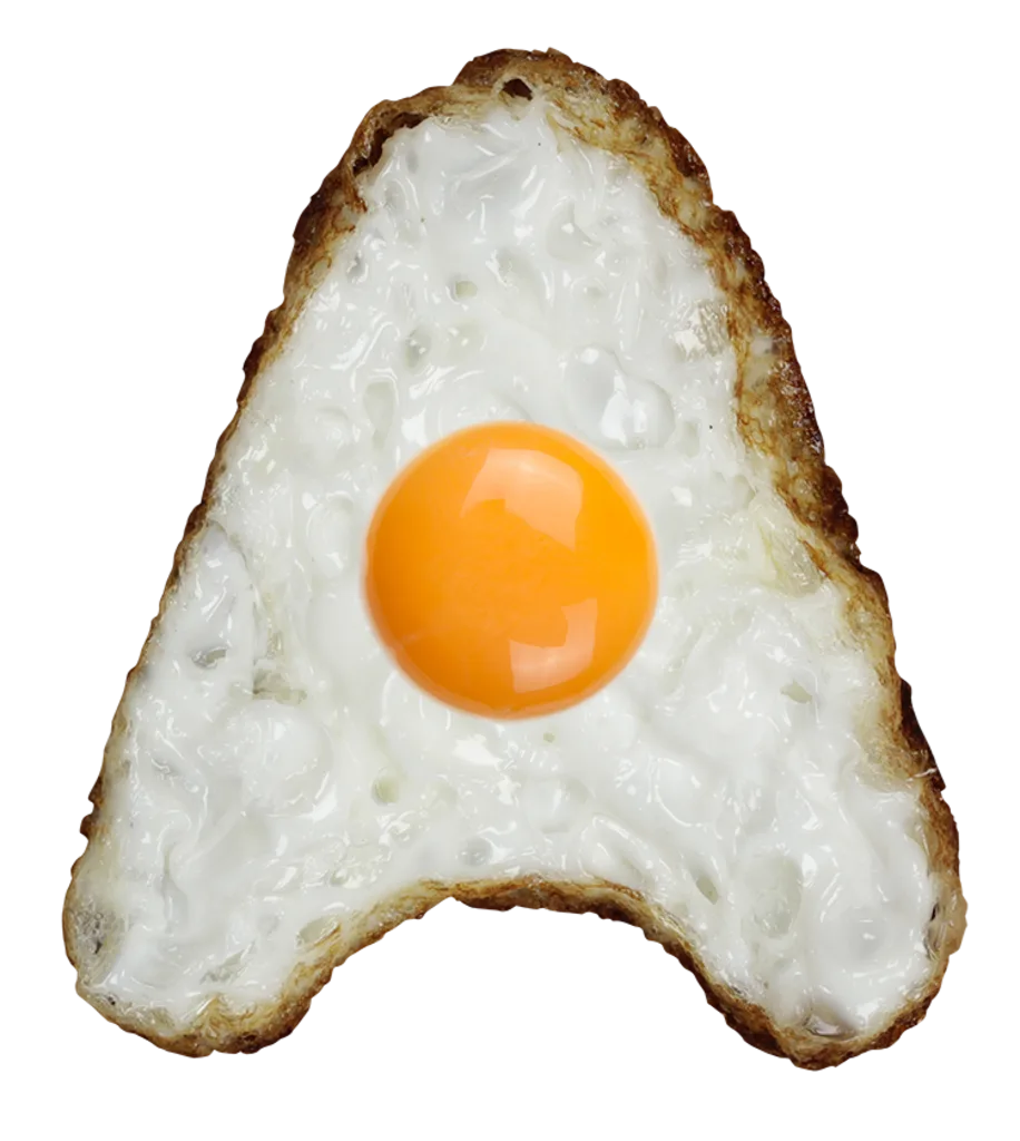 Sunnyside Up: A Delicious Font Made From Fried Eggs - Fast Company