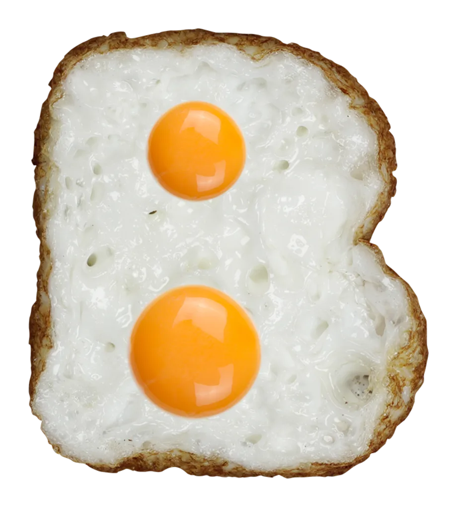 Sunnyside Up: A Delicious Font Made From Fried Eggs - Fast Company