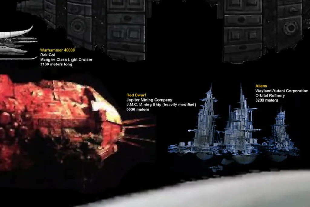 largest sci fi ships