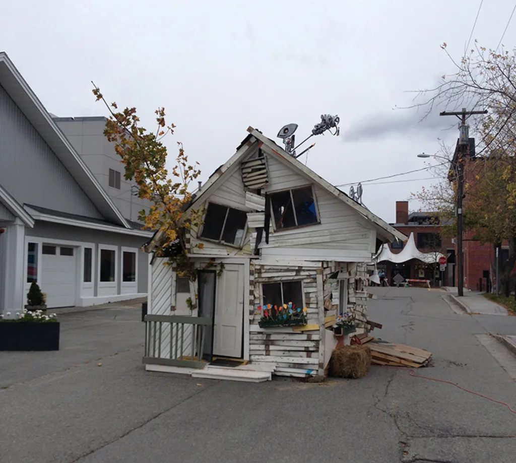 A Replica Of "The Wizard Of Oz" House, Built From Scrap - Fast Company