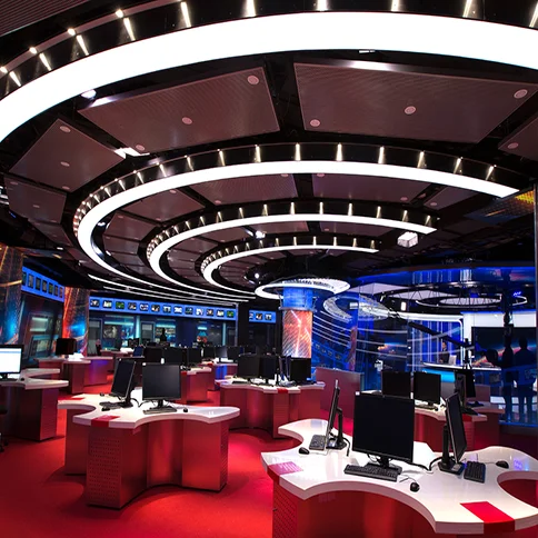 With Glittering New Set Design, CCTV News Takes Aim At The World - Fast ...