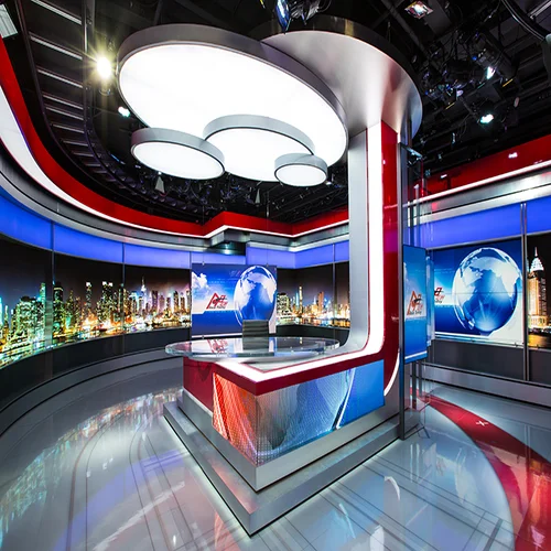 With Glittering New Set Design, CCTV News Takes Aim At The World - Fast ...