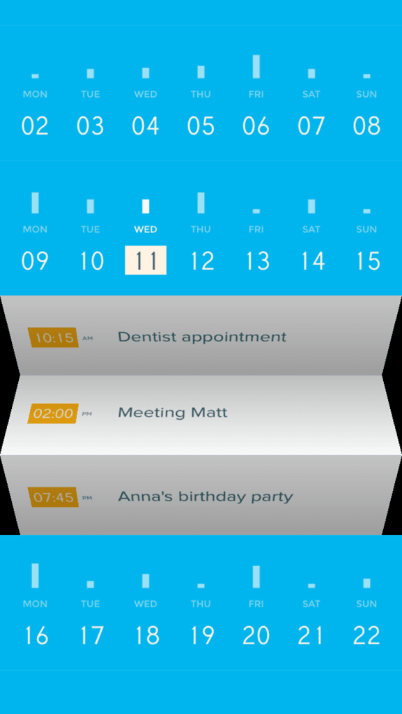Ex-Ideo Designers Rethink The Calendar For Mobile Devices - Fast Company