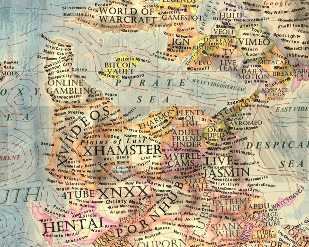 Map Of The Internet 2014