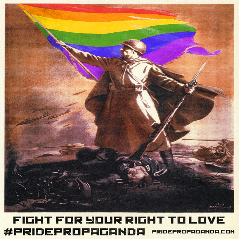 Soviet Propaganda Becomes Fabulous Gay Pride Posters - Fast Company